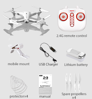SYMA Z3 Enjoy the convenience and intelligence Folding drone SYMA Official Site